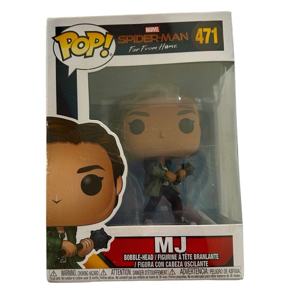 Funko | Toys | Marvel Studios Funko Pop 47 Spider Man Far From Home Mj ...